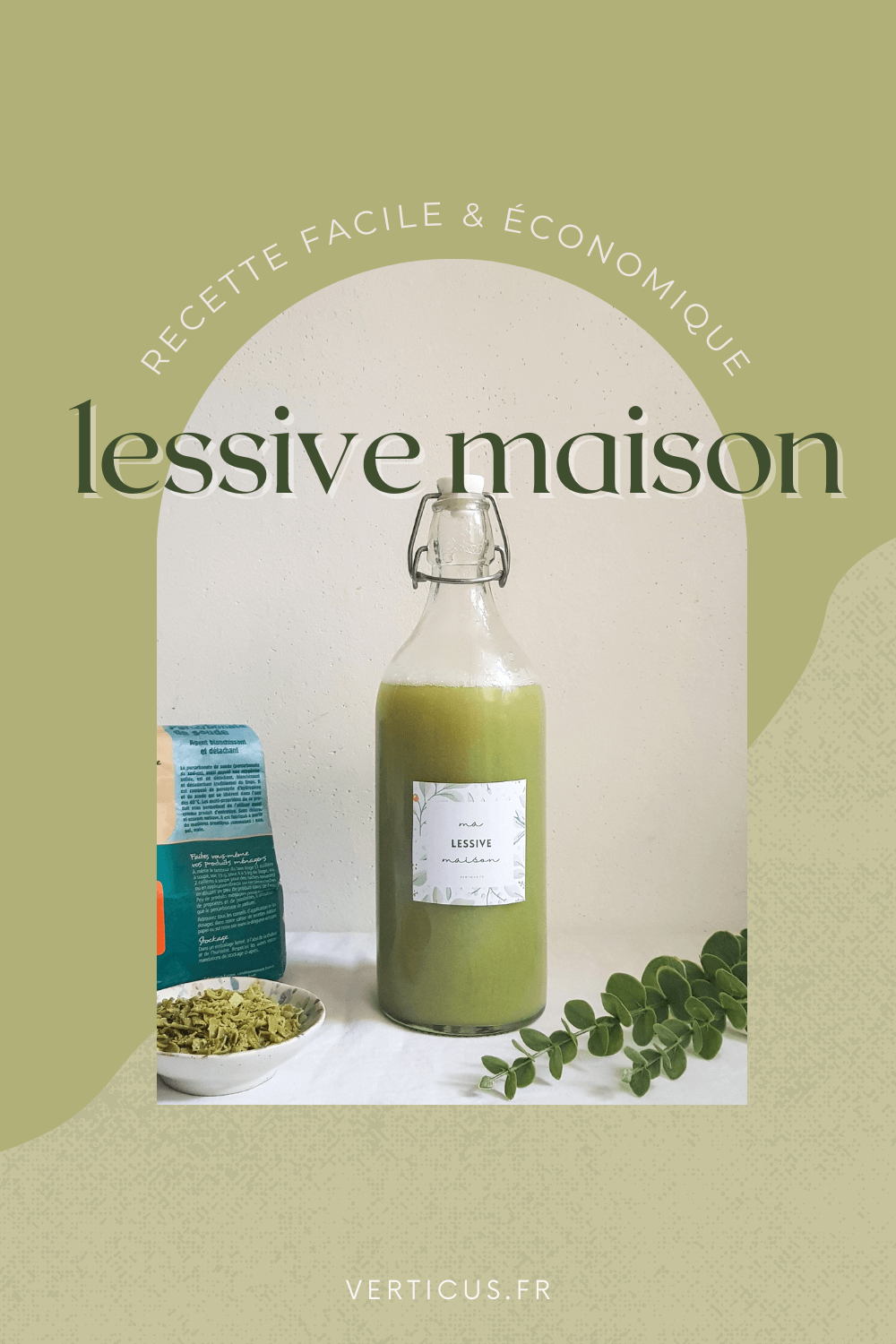 Recette de lessive maison au savon de Marseille