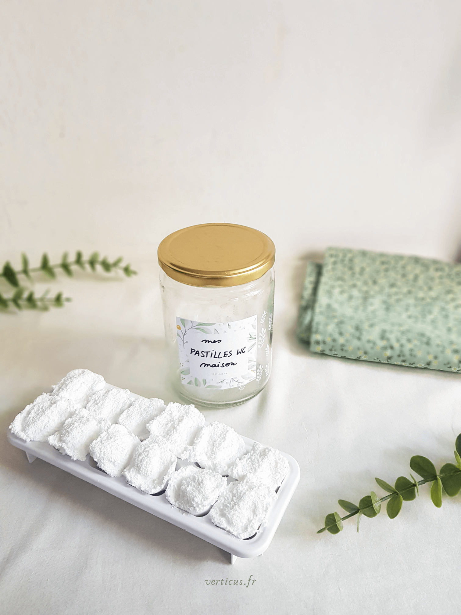 Pastilles WC effervescentes et anti-calcaire maison