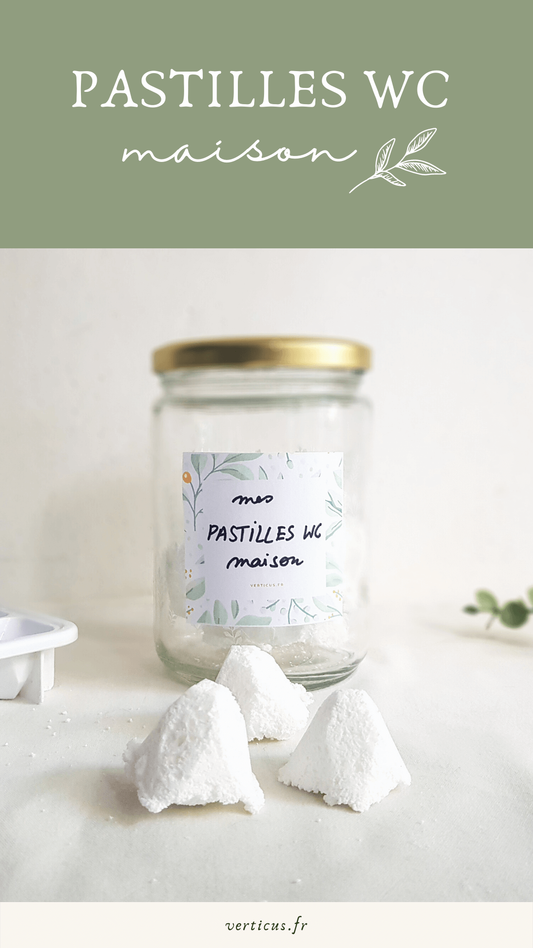 Pastilles WC effervescentes et anti-calcaire maison